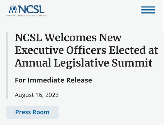 Illinois House Leader Selected as NCSL ﻿Vice President - State Rep Marcus Evans