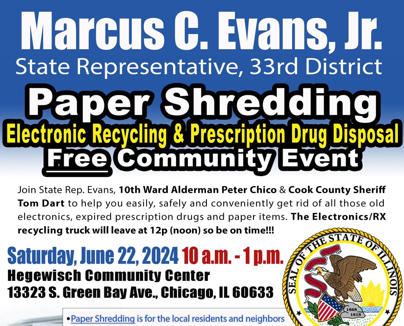 FREE Community Paper Shredding and Electronic Recycling Event ...